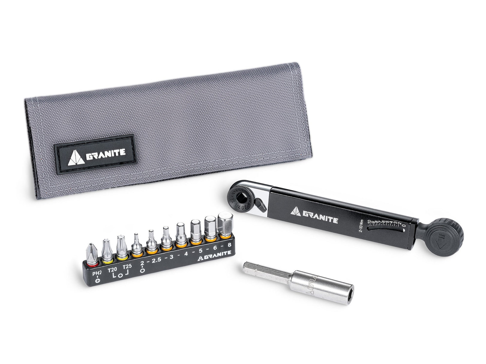 Granite Rocknroll TQ Torque Ratchet Tool Kit For Bike & MTB. – Granite ...