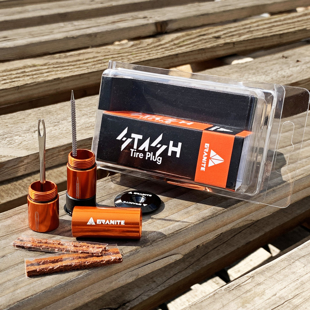 Granite Stash Tubeless Tire Plug Kit | Bike&MTB Hidden Tool – Granite ...